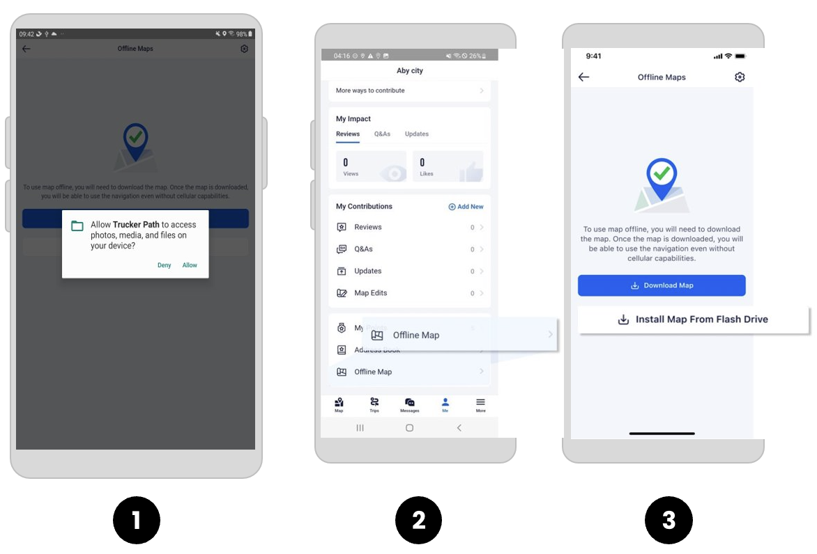 Installing Offline Maps – English