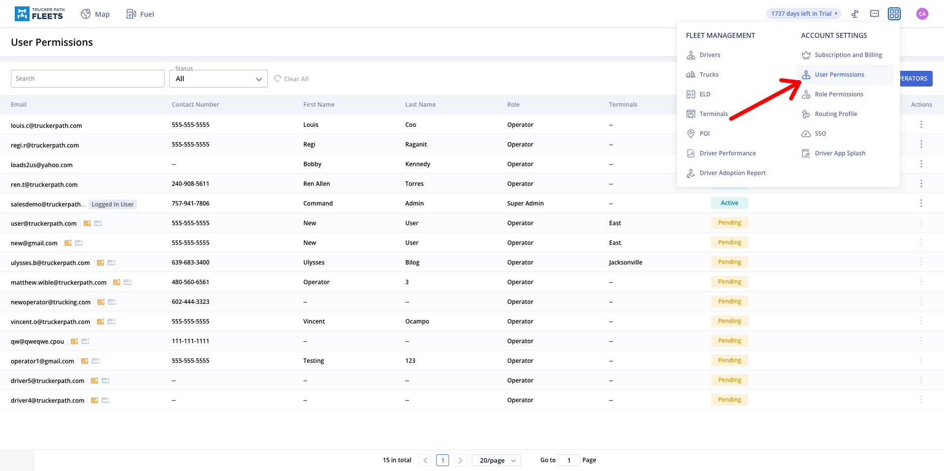 Adding/Remove Operators – English