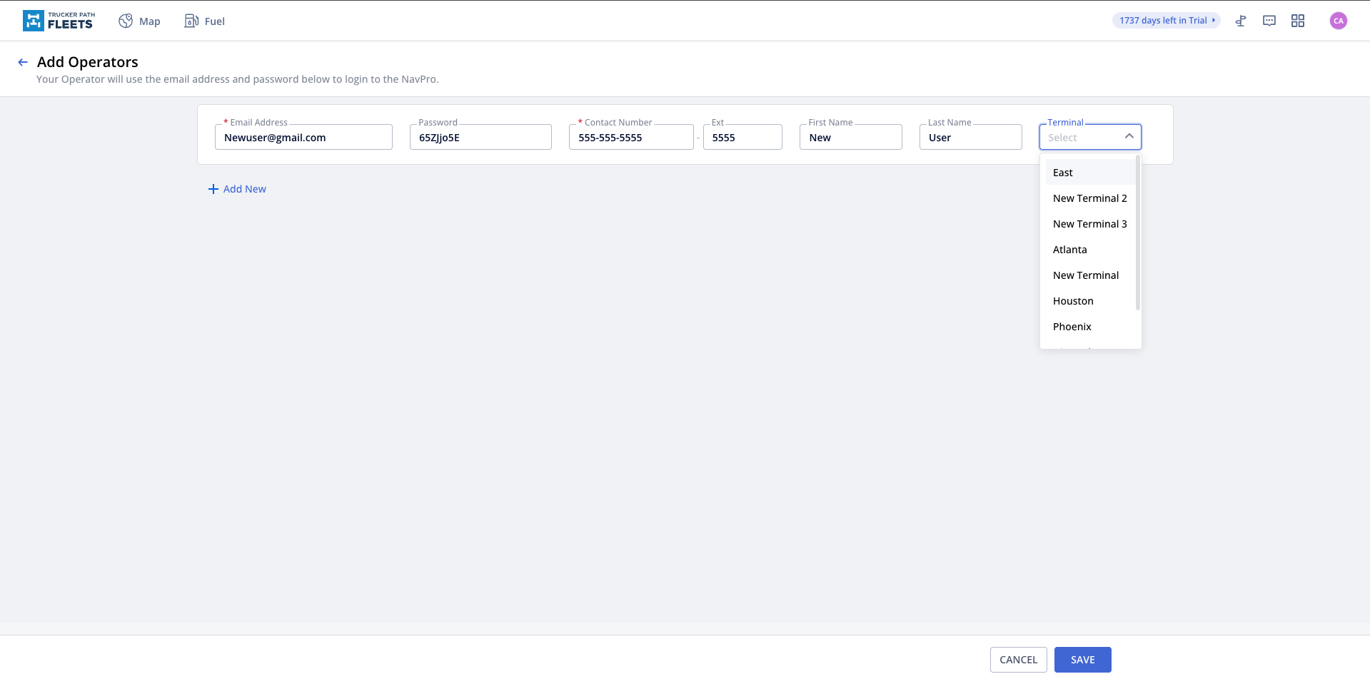 Adding/Remove Operators – English