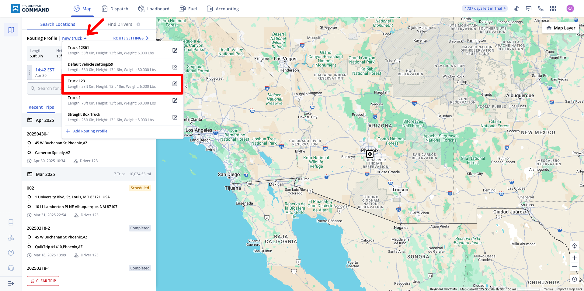 Using the Smart Fuel Planner – English